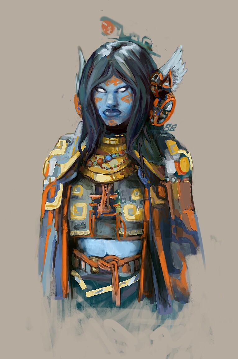 ArtStation - BlueLady