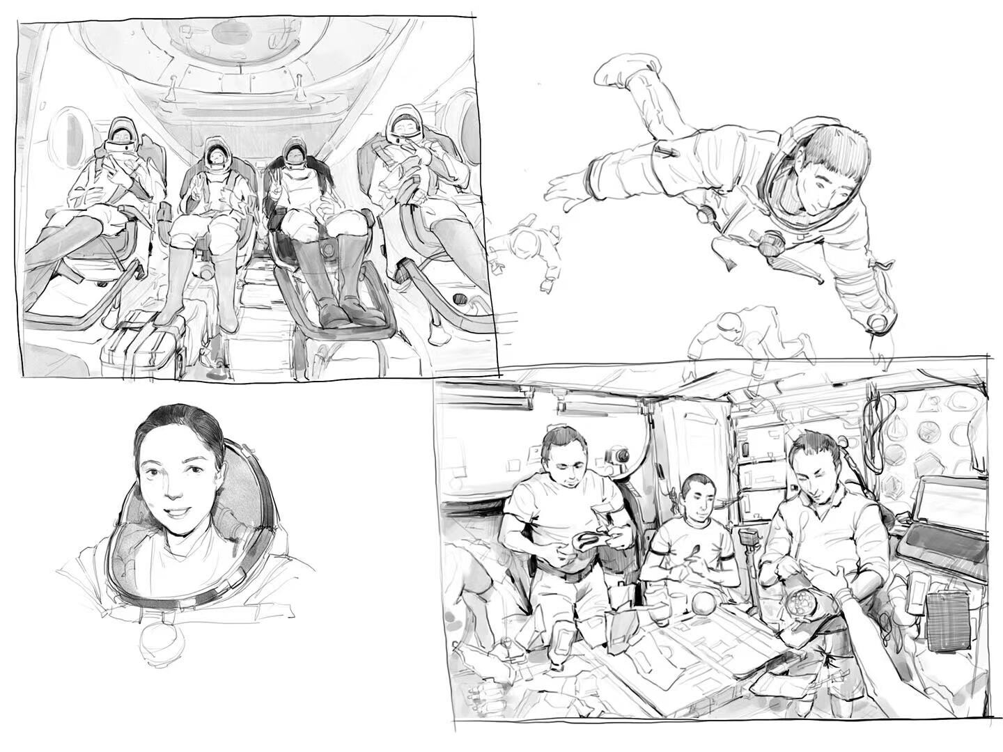 ArtStation - Storyboard Practice