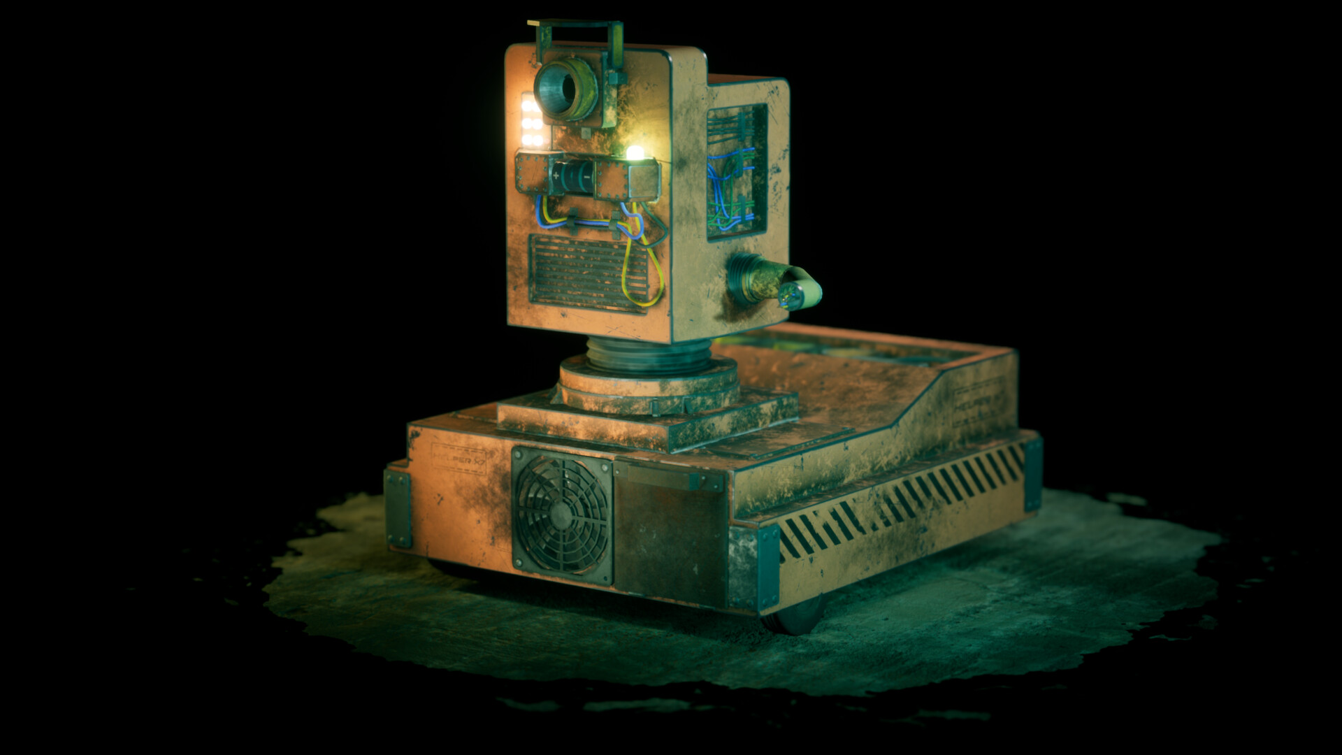 ArtStation - Robot 'Helper X7'