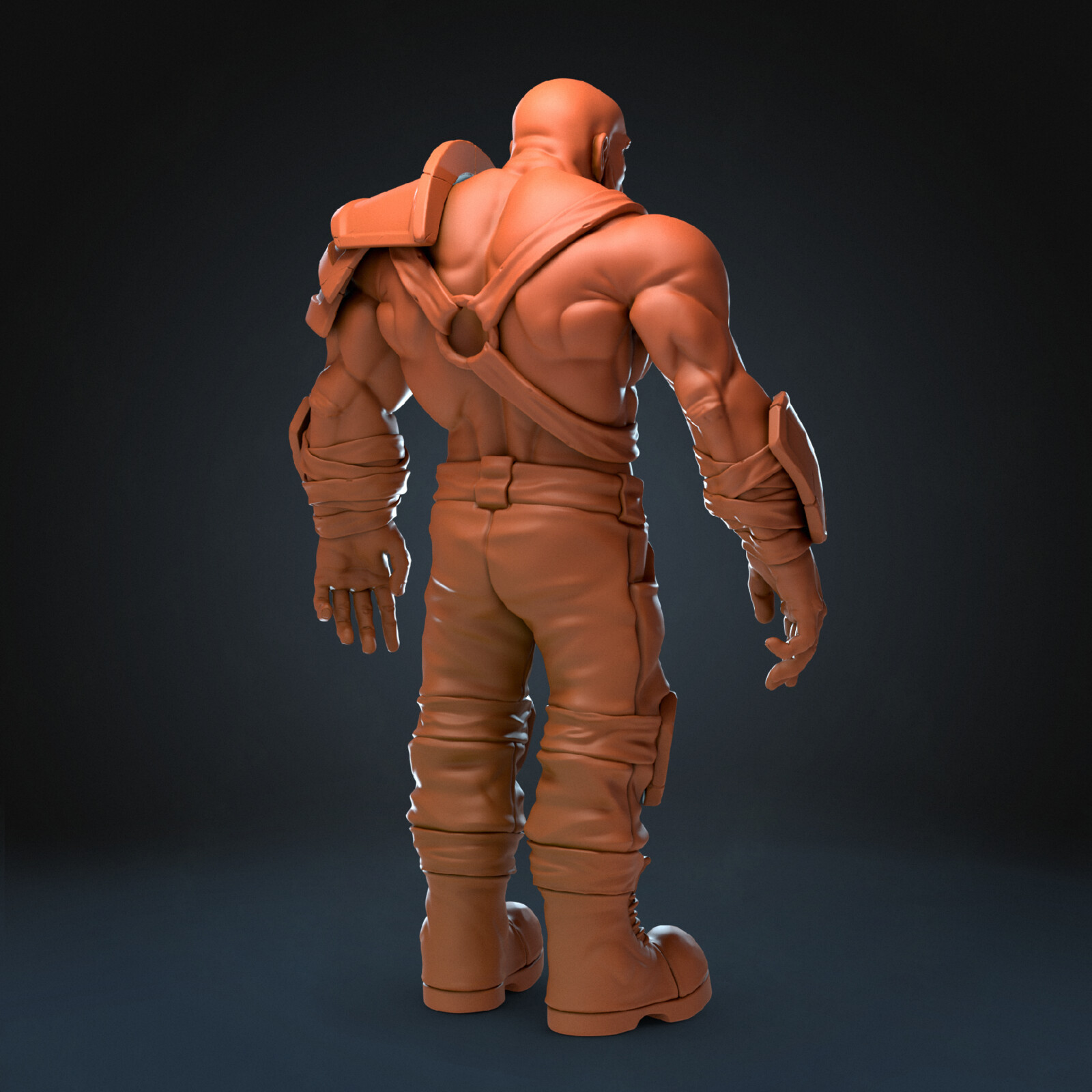 Dmitry Ivanov - The Northerner (clay render)