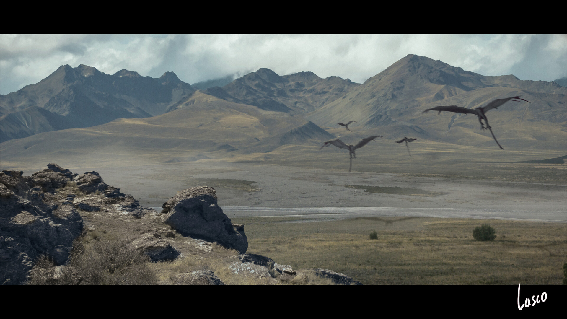 ArtStation - Dragon's migration