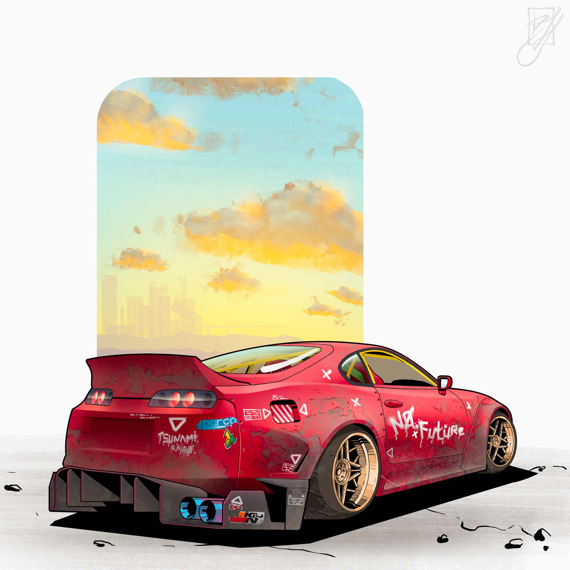 ArtStation - SUPRA '98