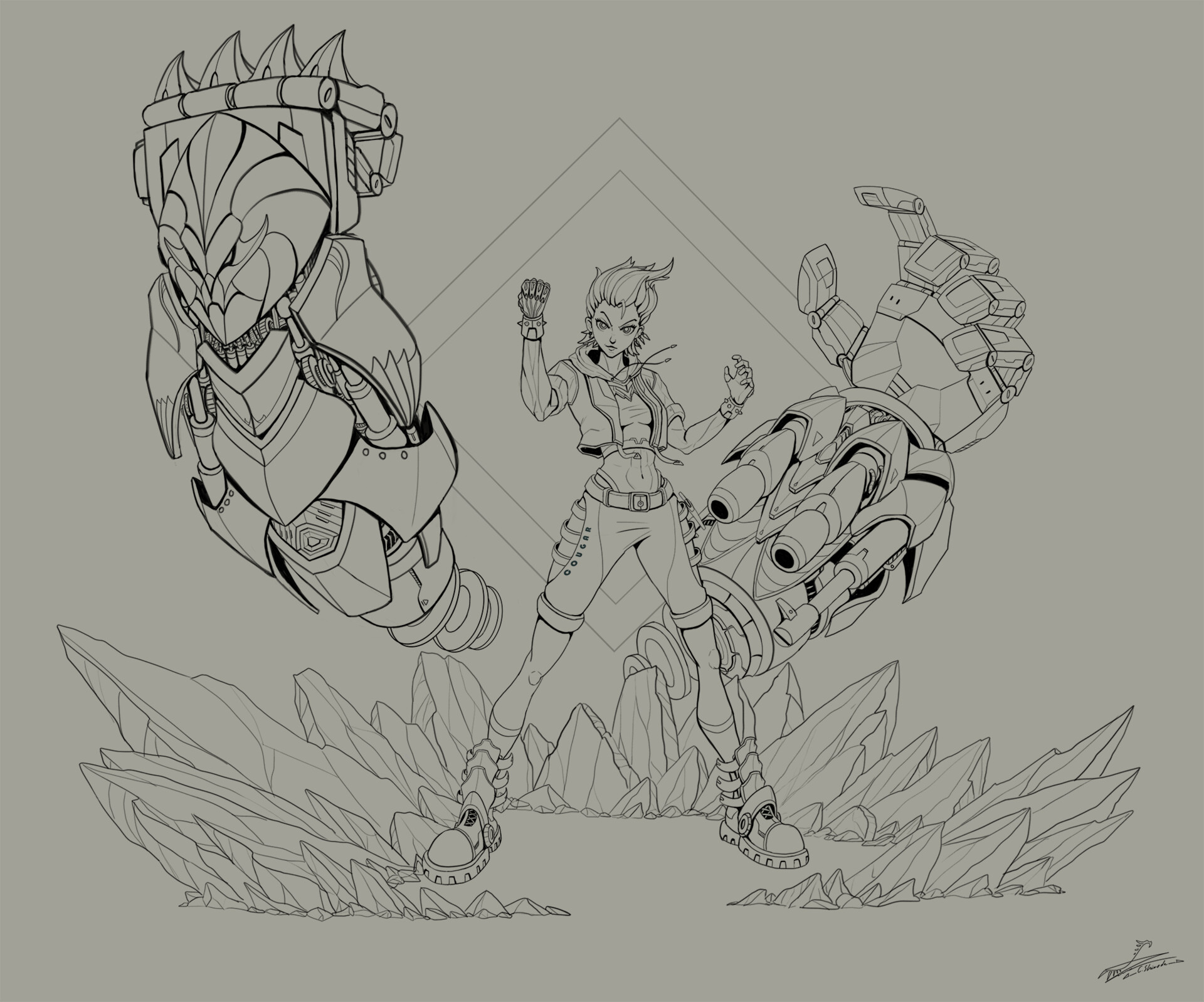 ArtStation - Some Line art