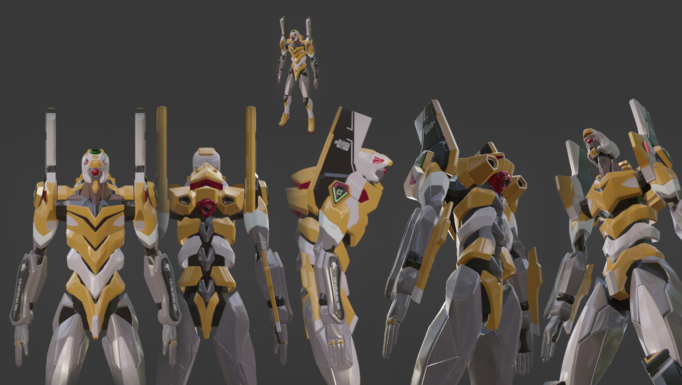 Cesar - Eva Unit 00 - Evangelion