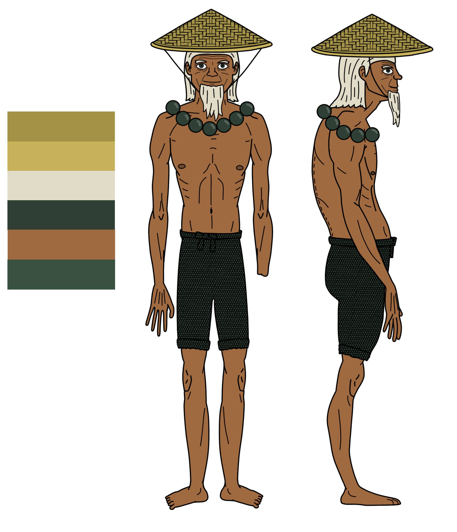 Daniel Munteanu - Fisherman Hermit (Smite Artsyle)