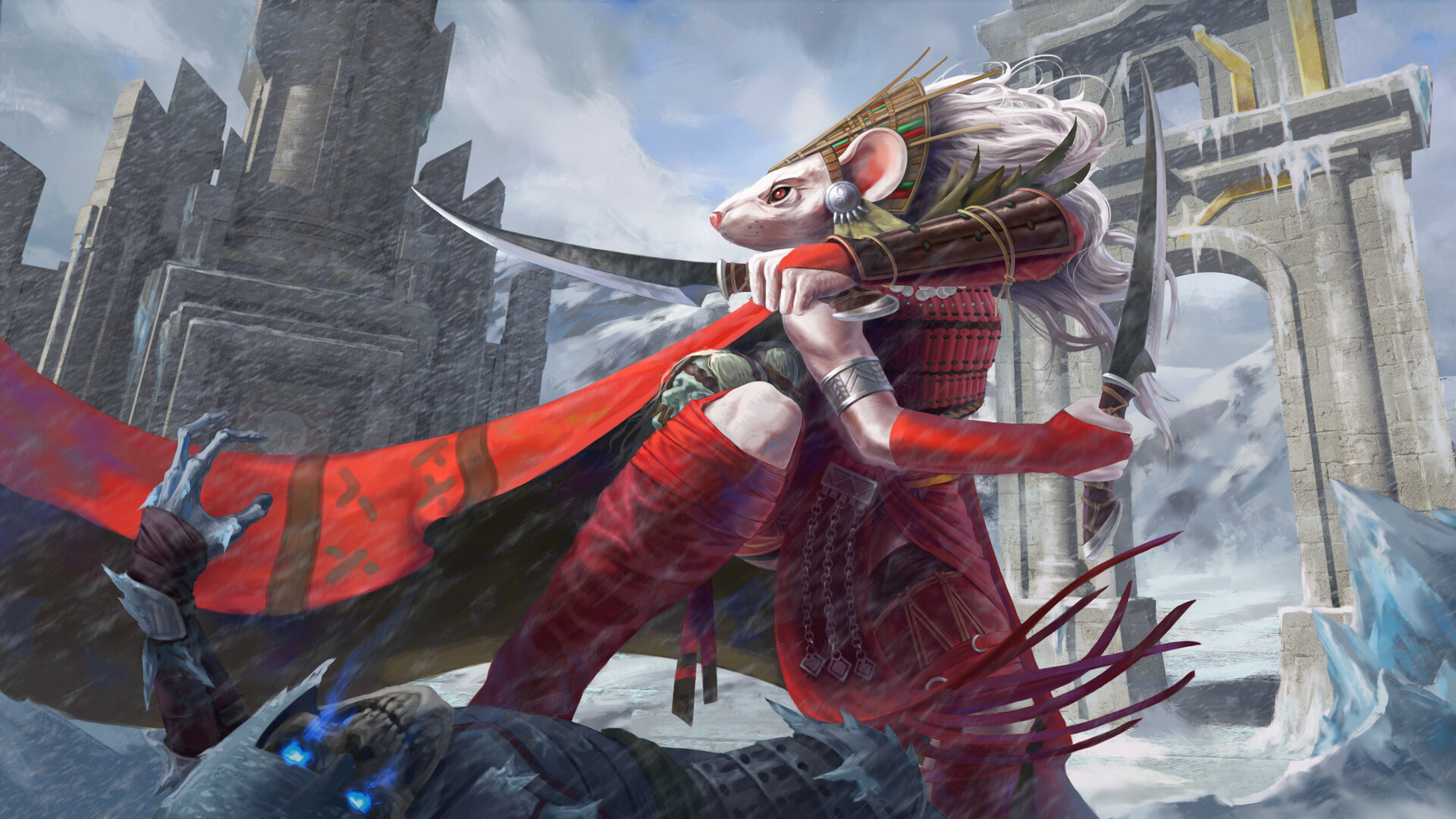 ArtStation - Battle mouse