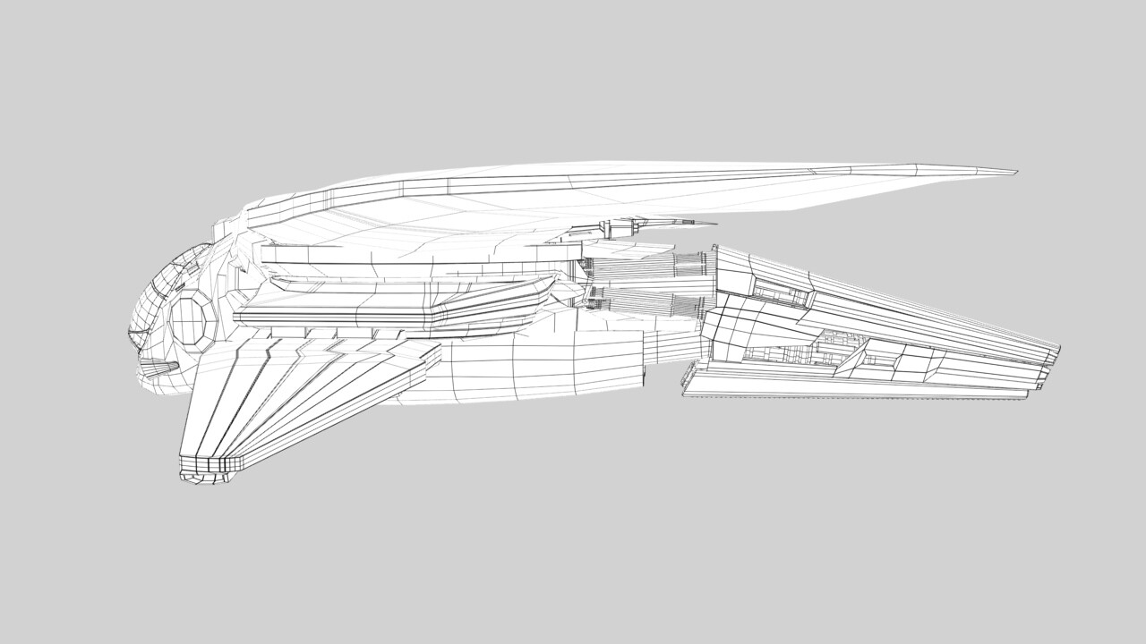 how to draw guardians of the galaxy ship
