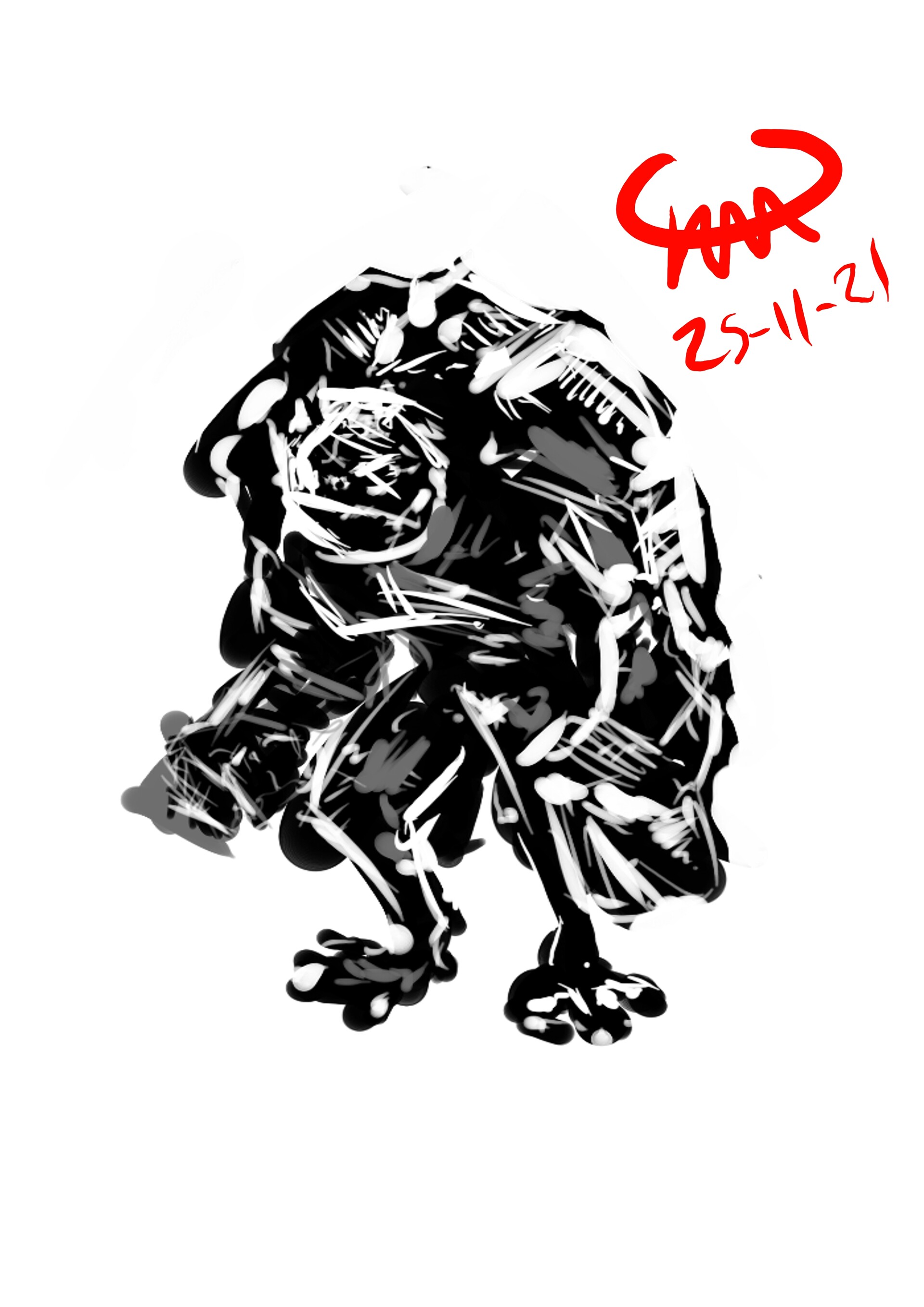 ArtStation - Creep creature 1 sketch