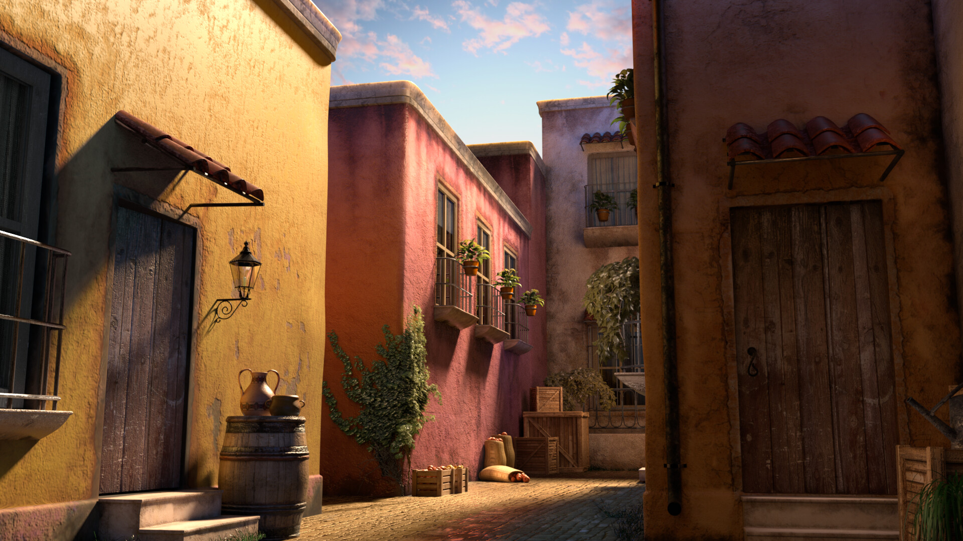 ArtStation - The Alley