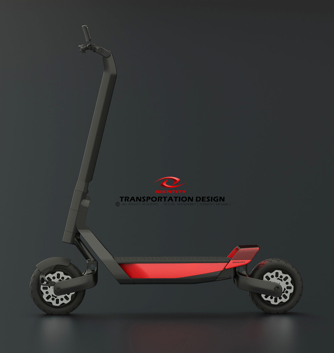 ArtStation - SCOOTER DESIGN by IDENTITY