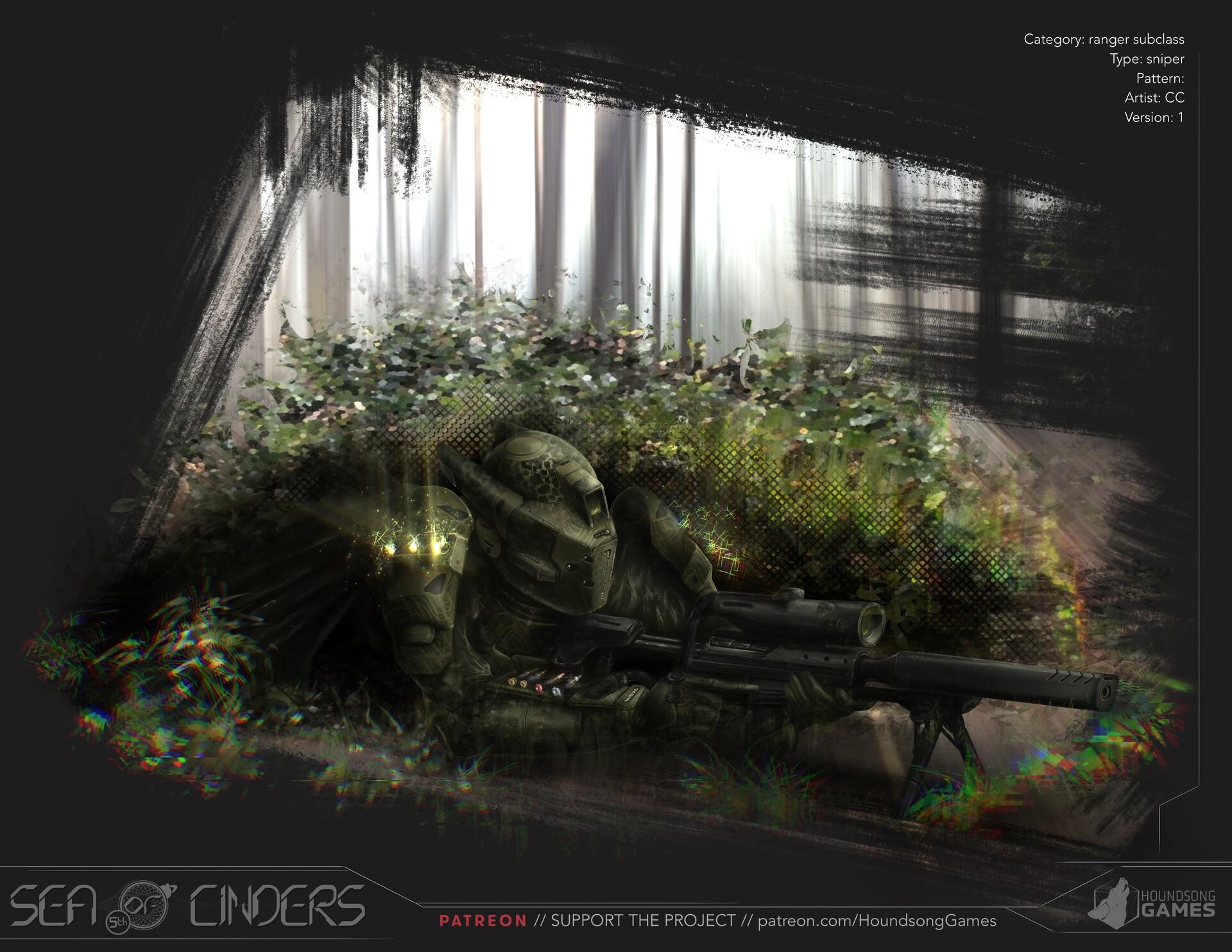 ArtStation - Ranger Subclass - Sniper - Sea of Cinders