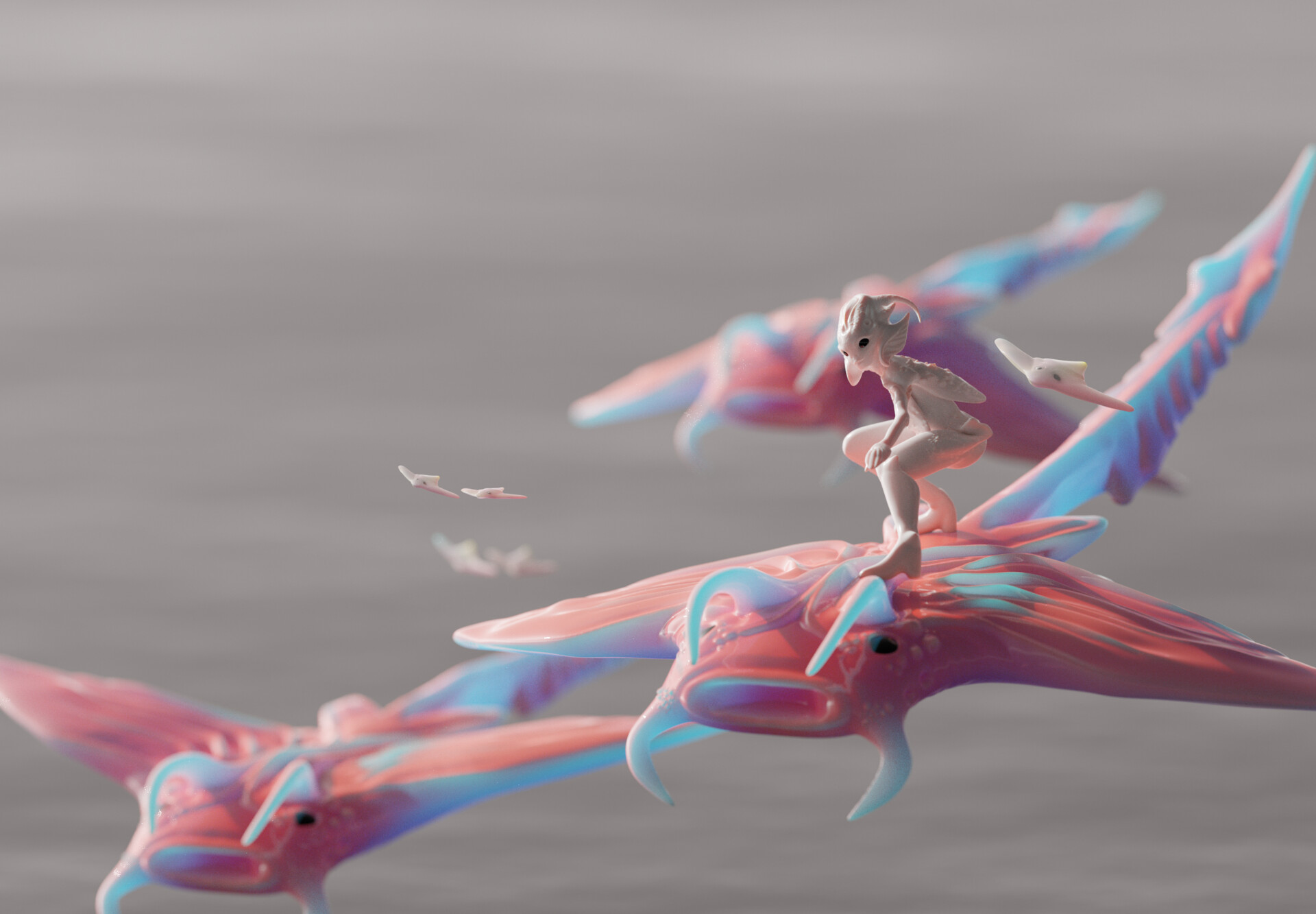 ArtStation - Surfing on Rays