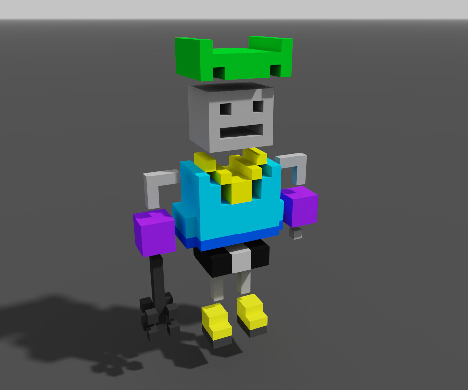 ArtStation - simple Voxle art