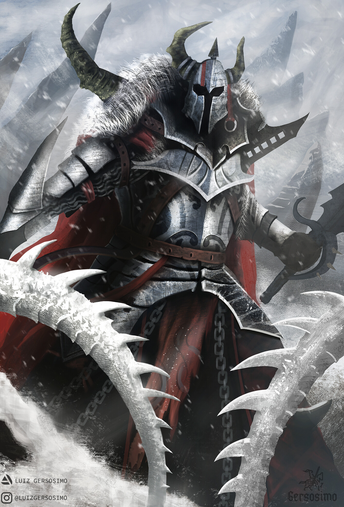 ArtStation - Snow Knight