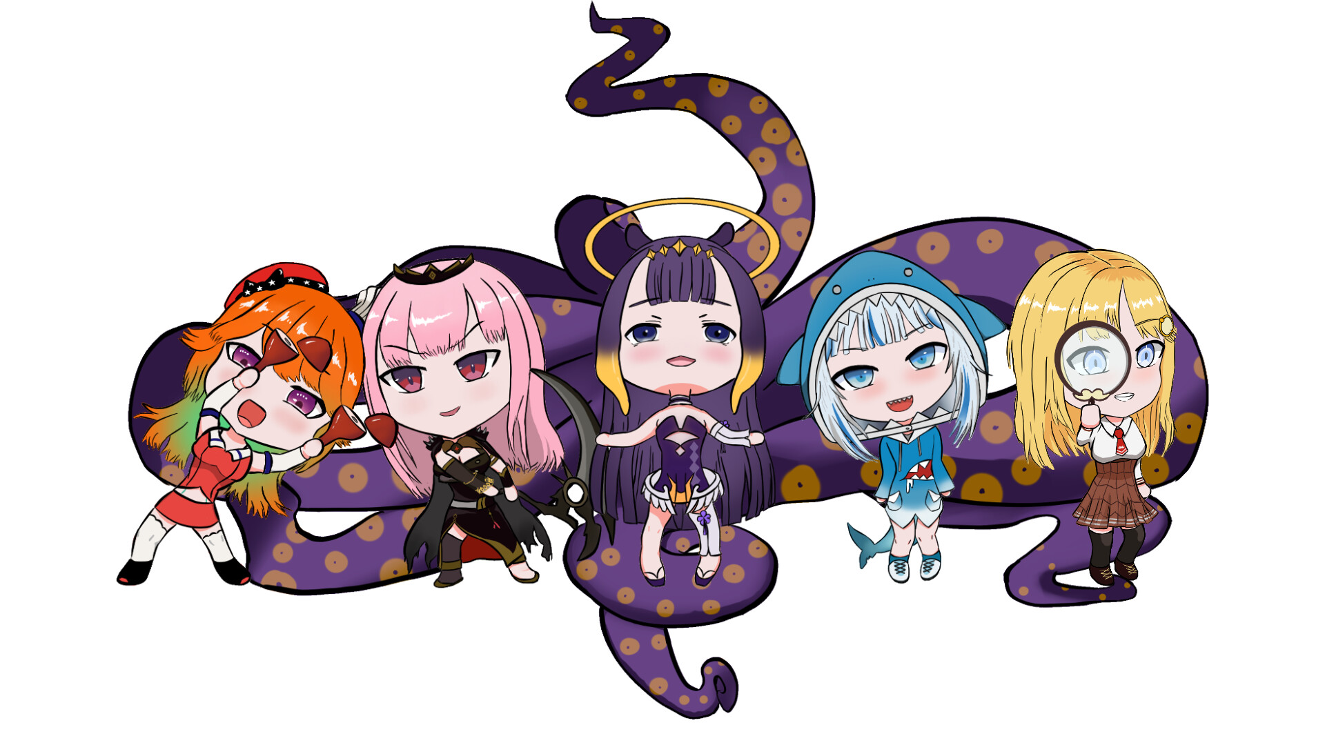 ArtStation - Chibi HoloMyth