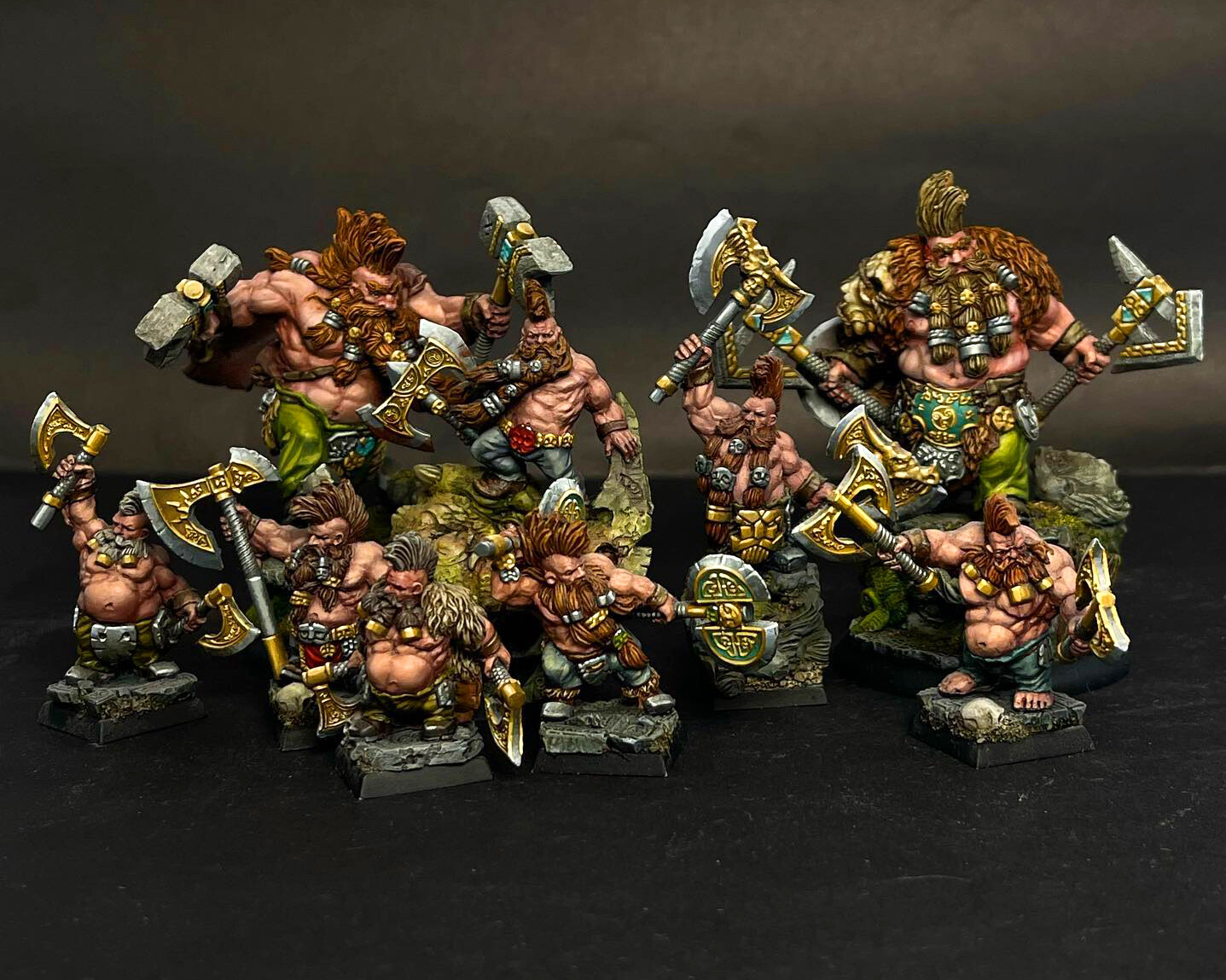 ArtStation - Dwarves - miniatures