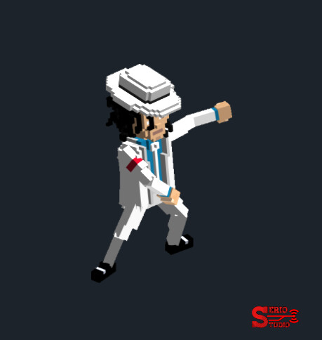ArtStation - Michael Jackson - VOXEL Sandbox