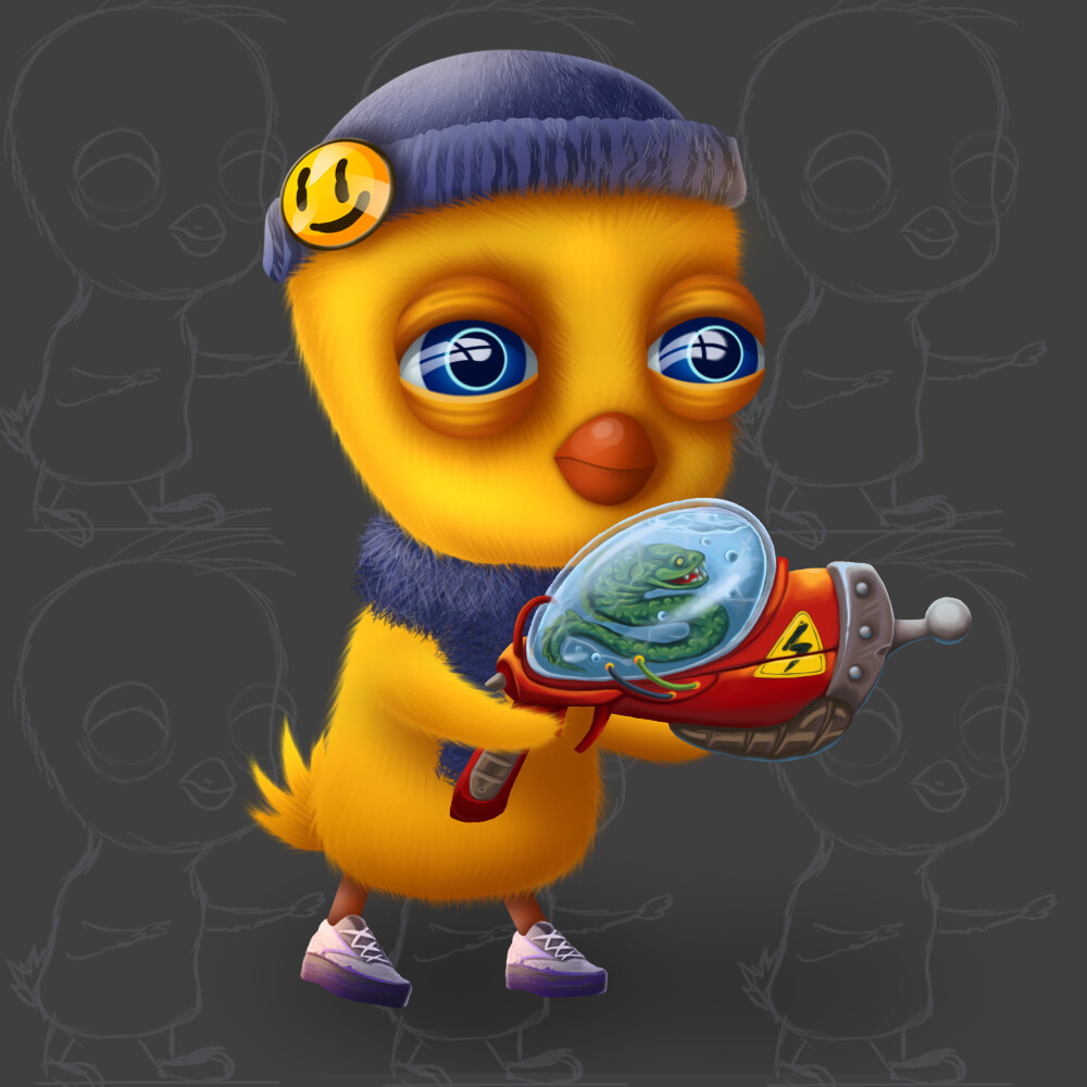 ArtStation - electro chicken