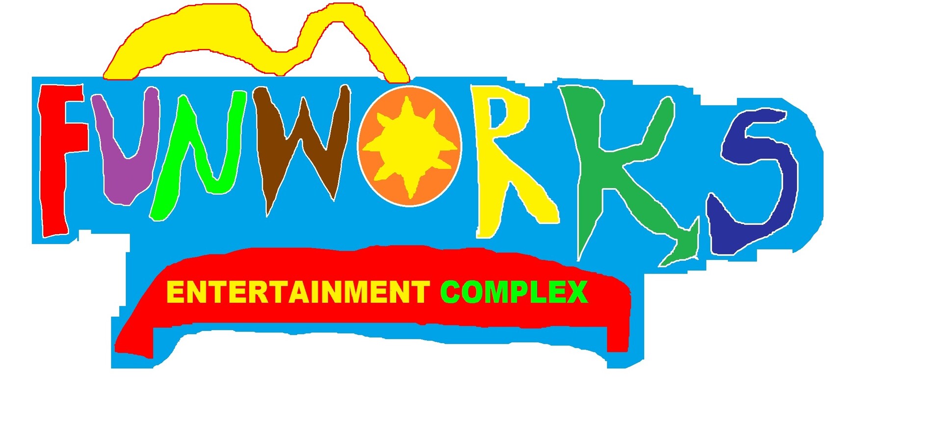 AwesomeDesignsROCK29 - A Custom FunWorks Entertainment Complex Logo