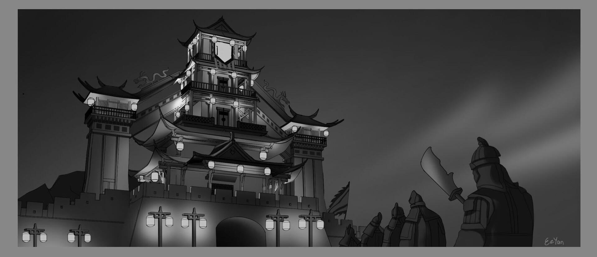 ArtStation - Chinese fortress