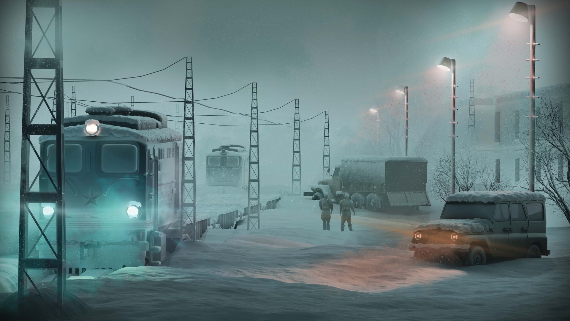 ArtStation - Soviet winter