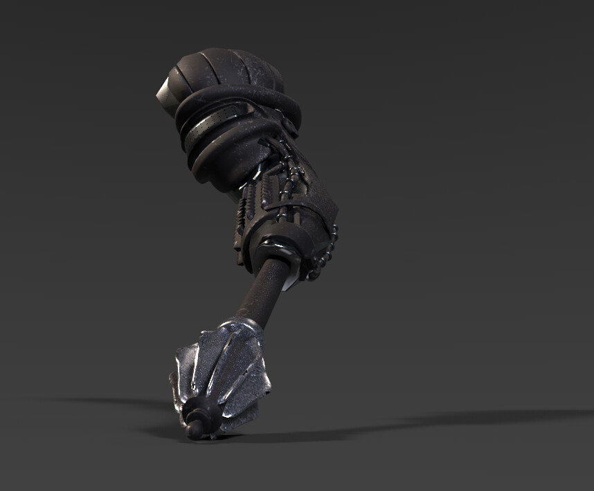 ArtStation - Bionic arm ,Part of my FMP in year 1 college