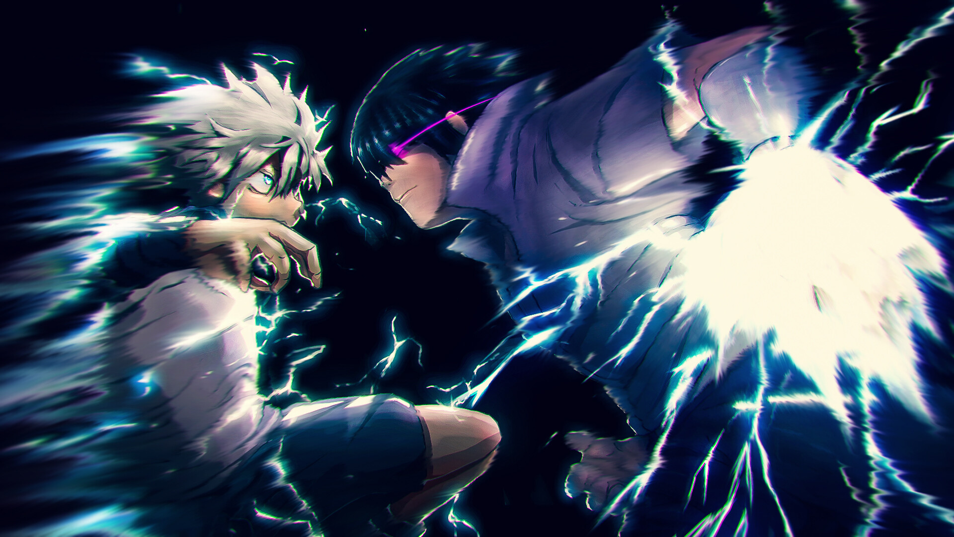 The_active_a - Killua vs Sasuke Uchiha