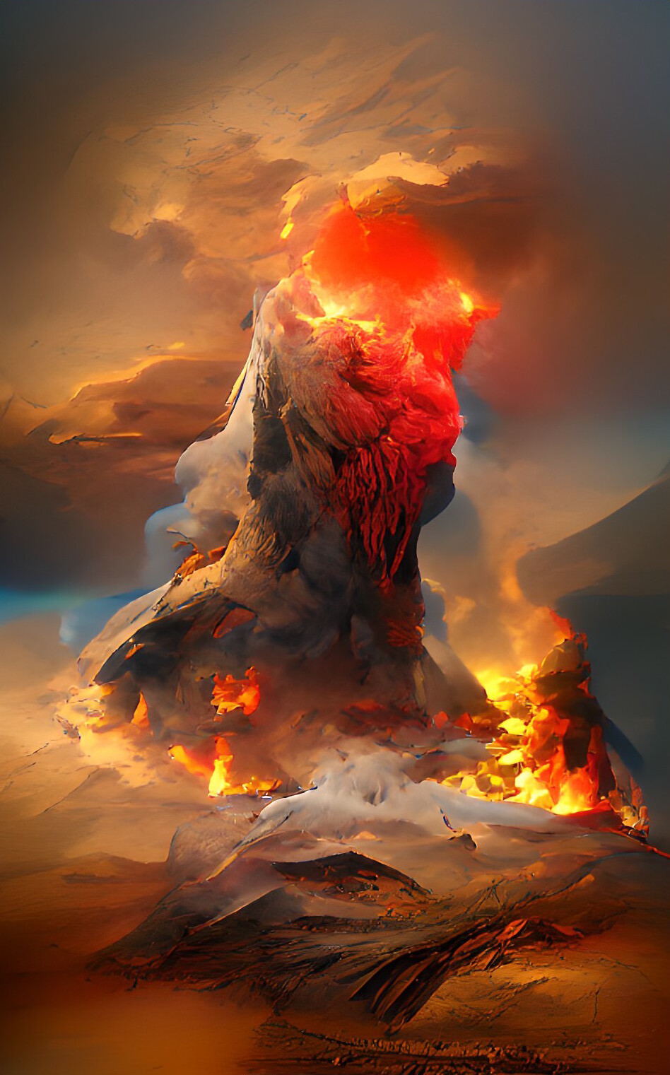 ArtStation - AI LookDev: Vulcan Rage