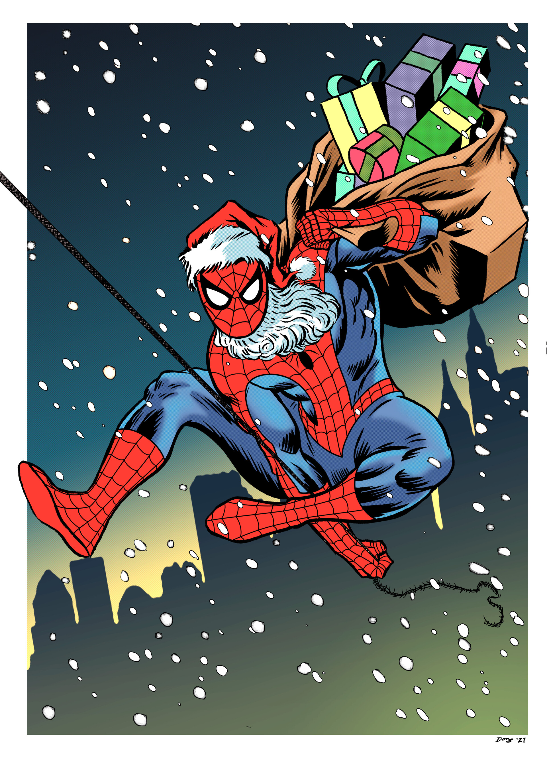 ArtStation - Spidey-Claus