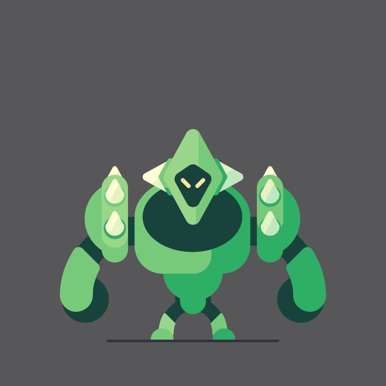 ArtStation - Angry cactus knight.