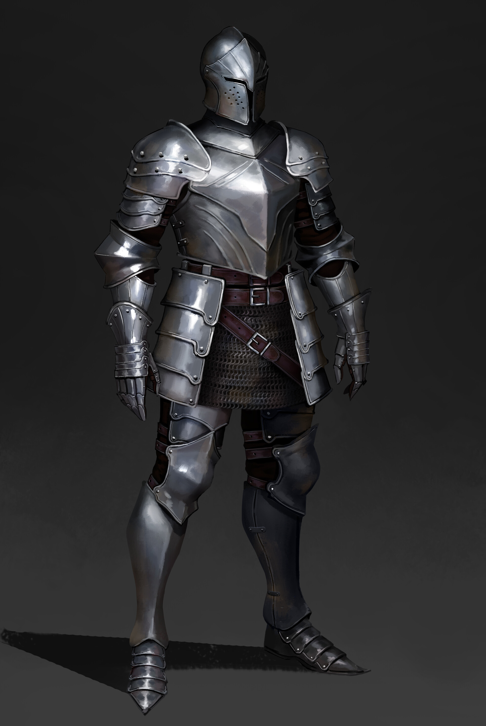 ArtStation - basic Armor concept