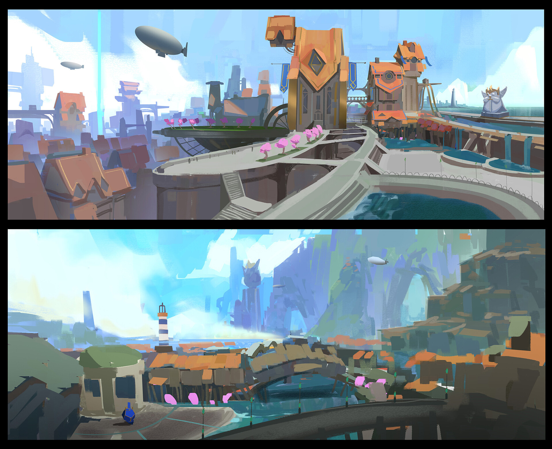 Envar Studio - Riot X Arcane - Environments