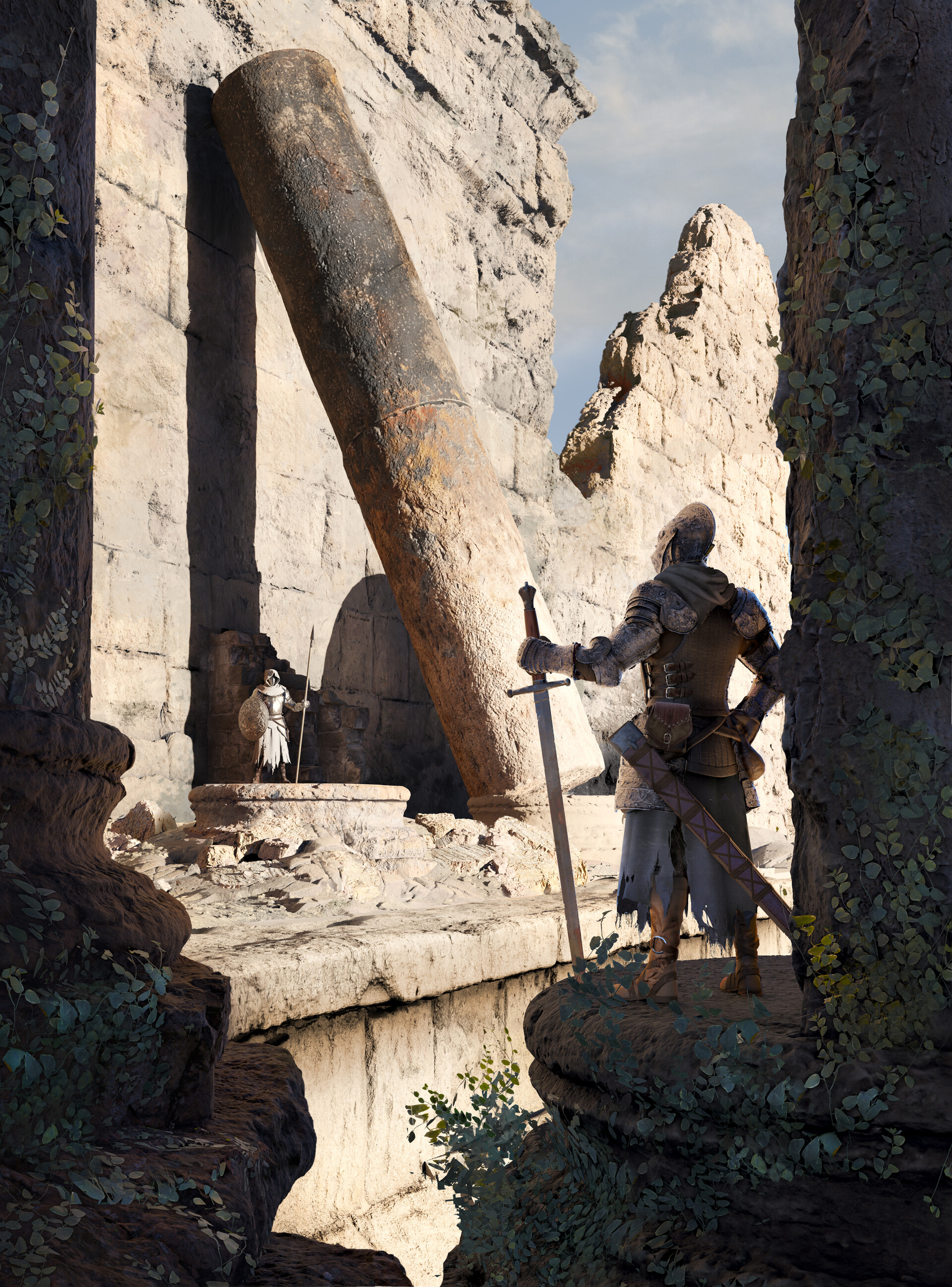 ArtStation - 𝔱𝔢𝔪𝔭𝔩𝔢 𝔨𝔫𝔦𝔤𝔥𝔱𝔰