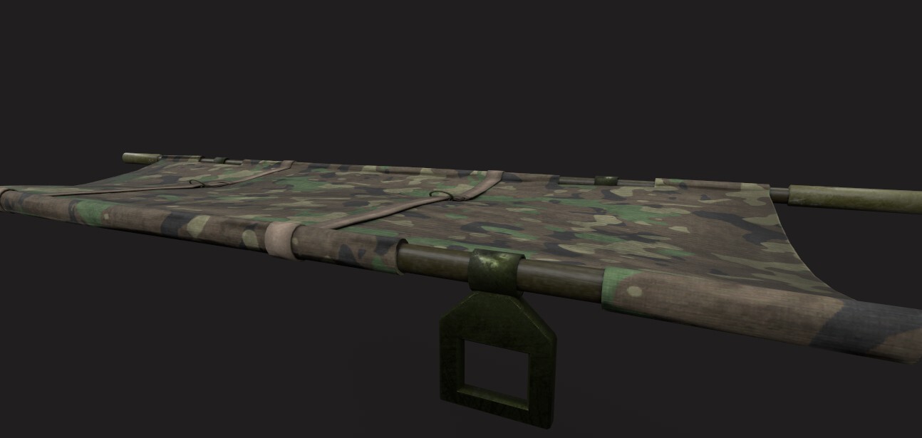 ArtStation - Military Stretcher