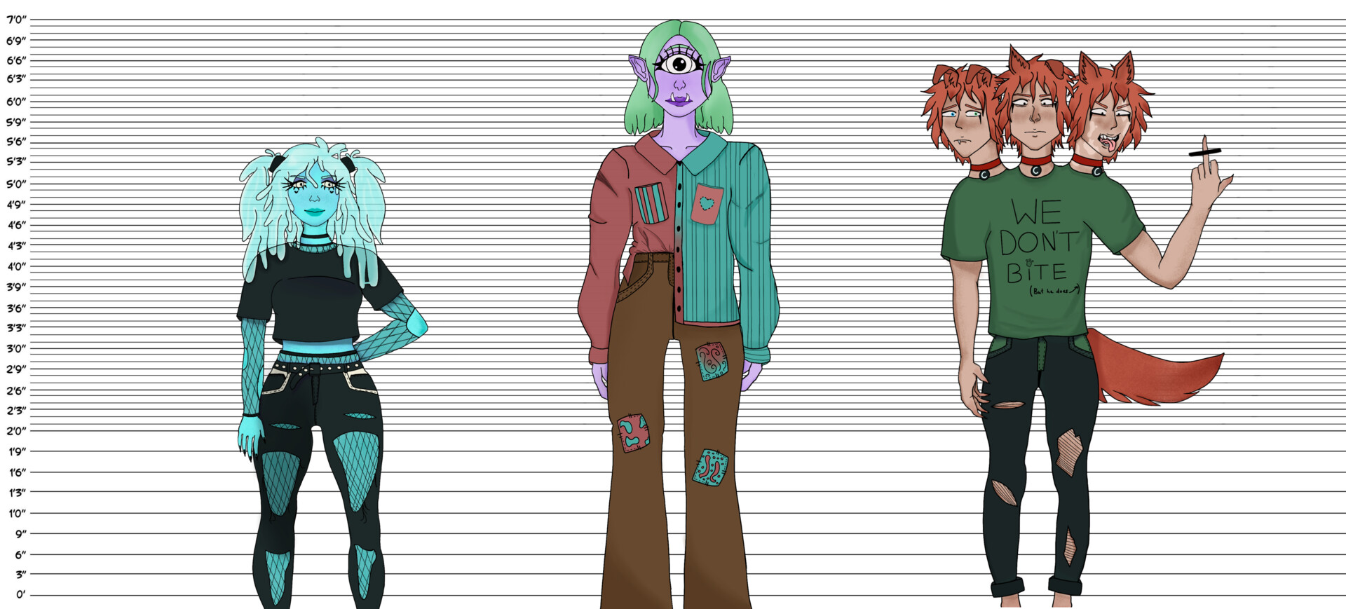 ArtStation - Character Line Up