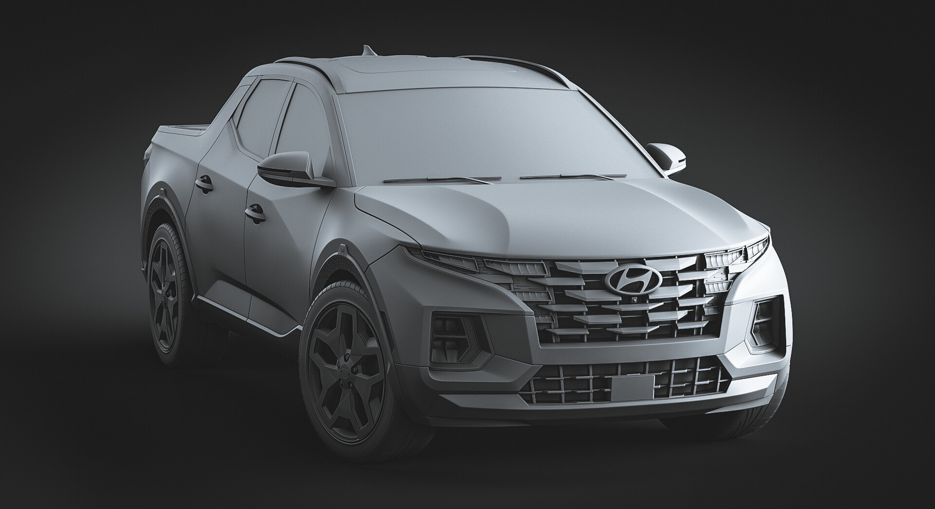 ArtStation - Hyundai Santa Cruz 2022