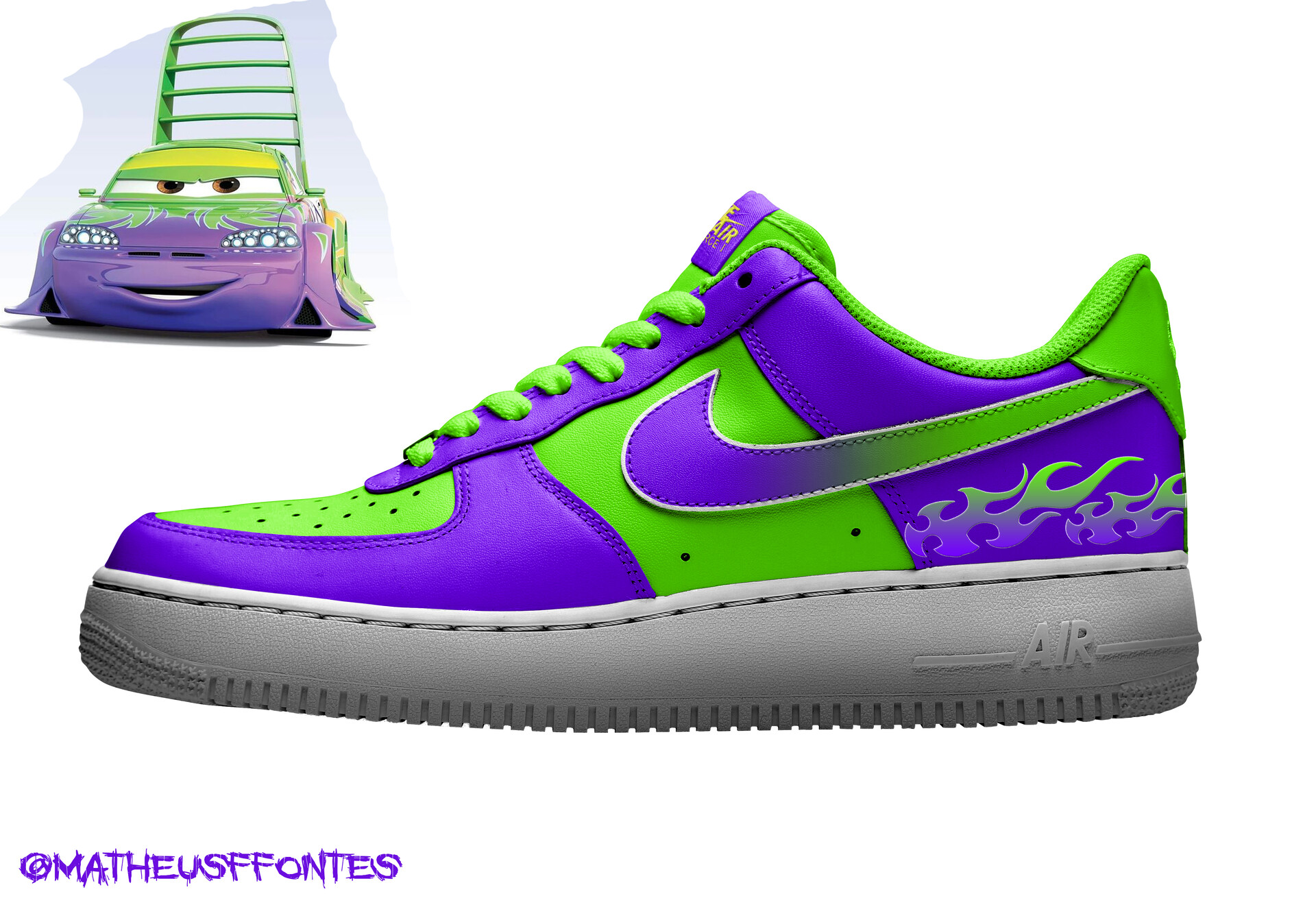 ArtStation - AIR FORCE 1 CARS EDITION