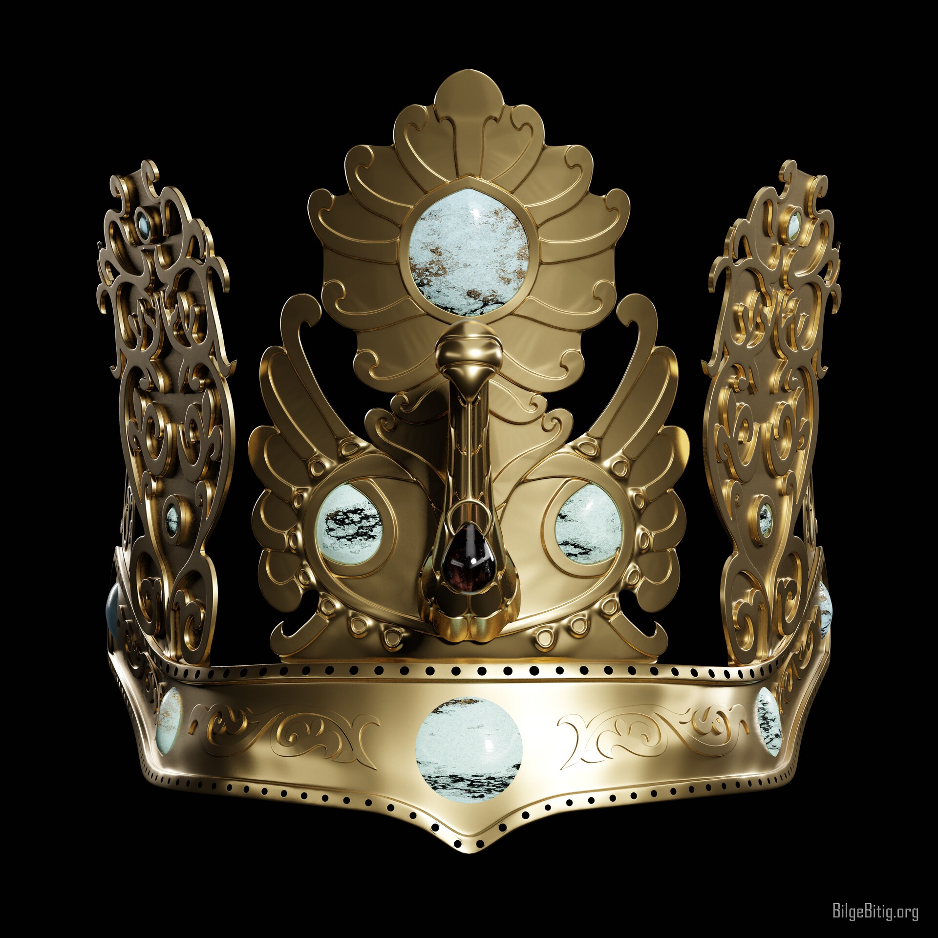 ArtStation - The Crown of Bilge Khan