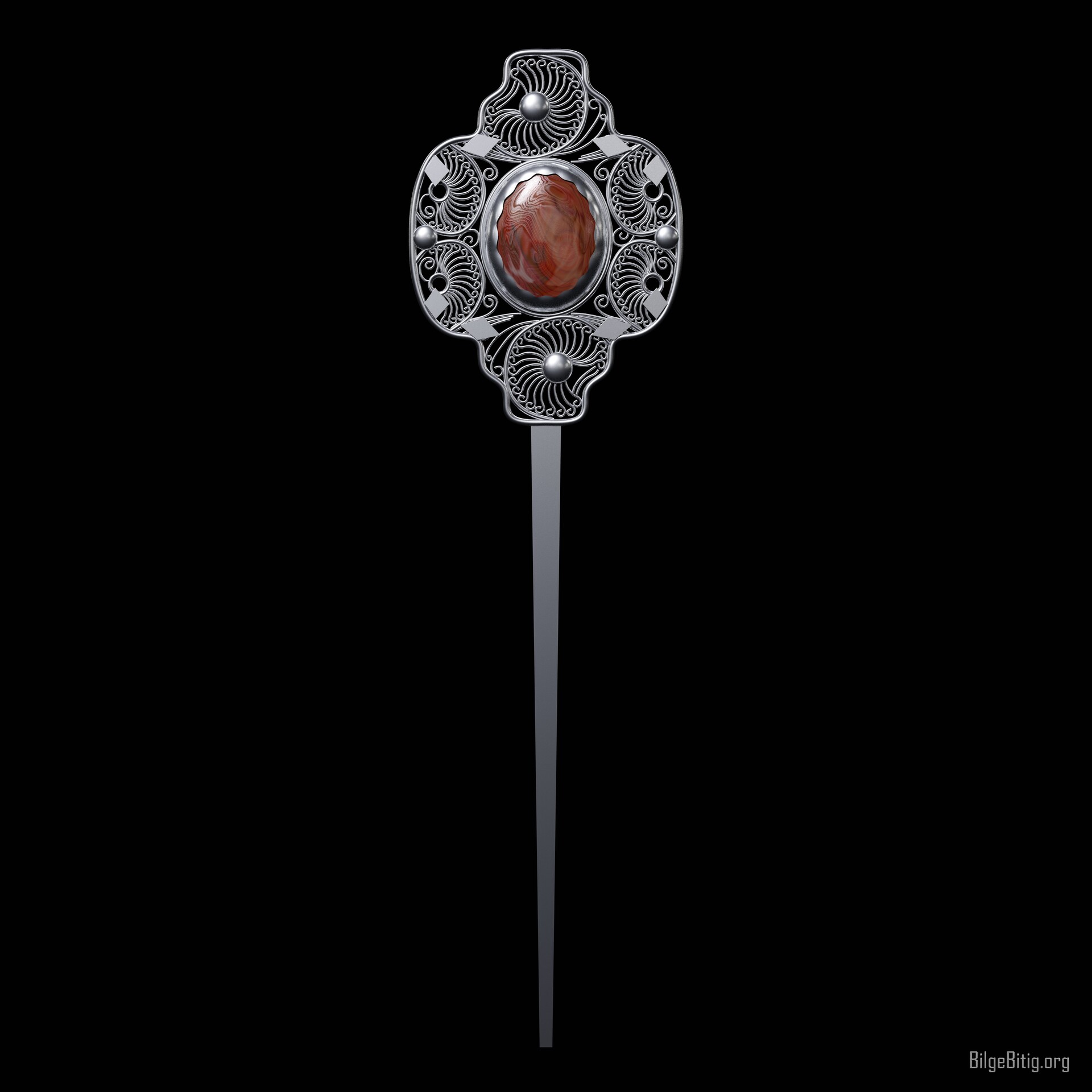 ArtStation - Tatar Hairpin