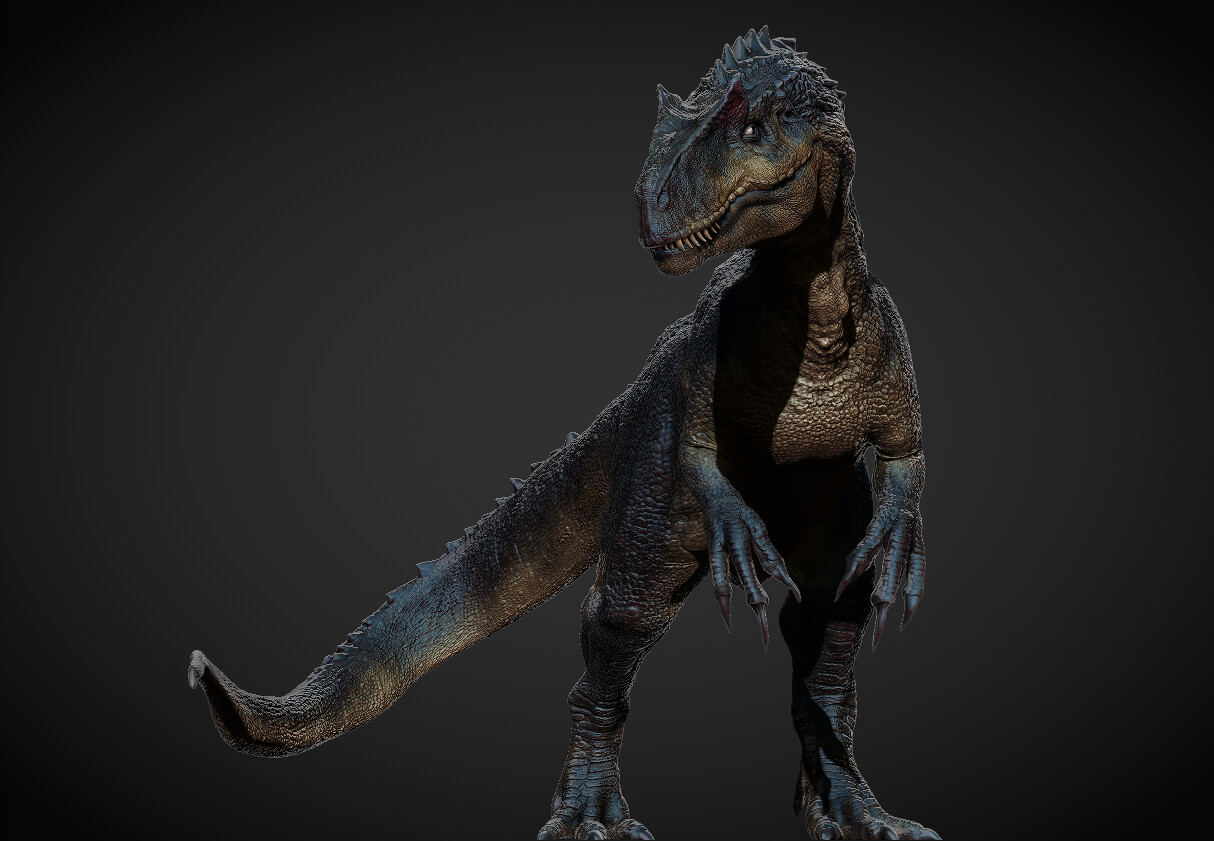 ArtStation - Allosaurus