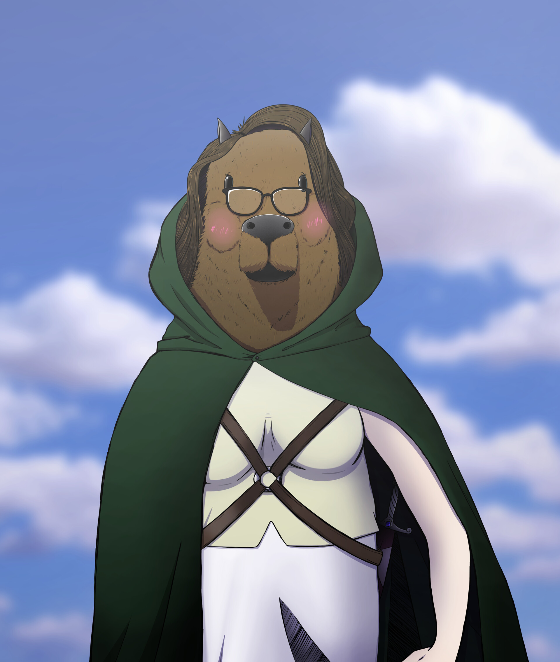 ArtStation - Adriana the Capybara