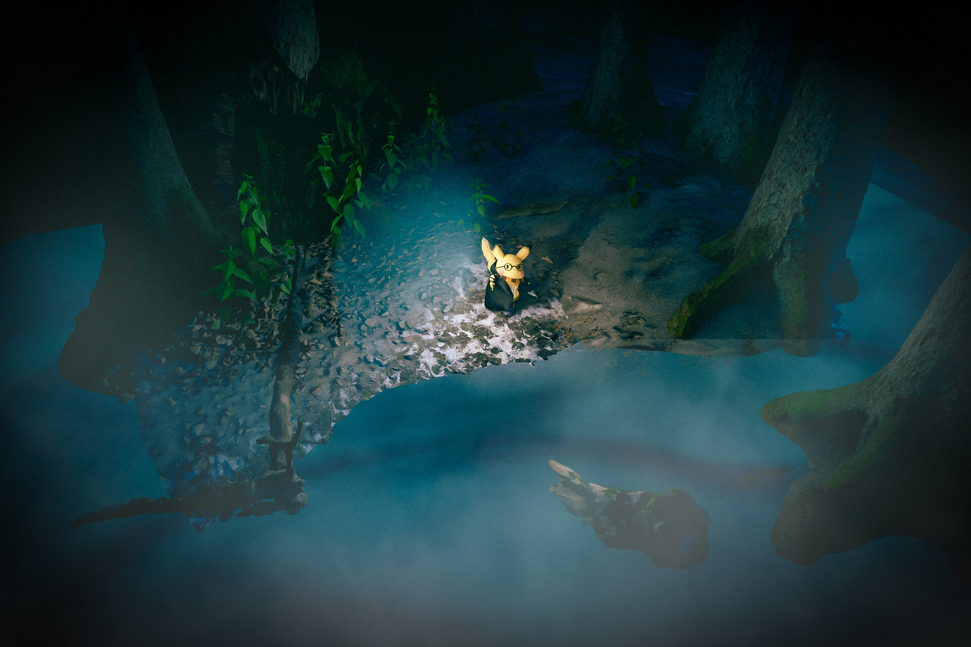 Rob Laughter - Pokémon / Harry Potter Crossover Fan Art