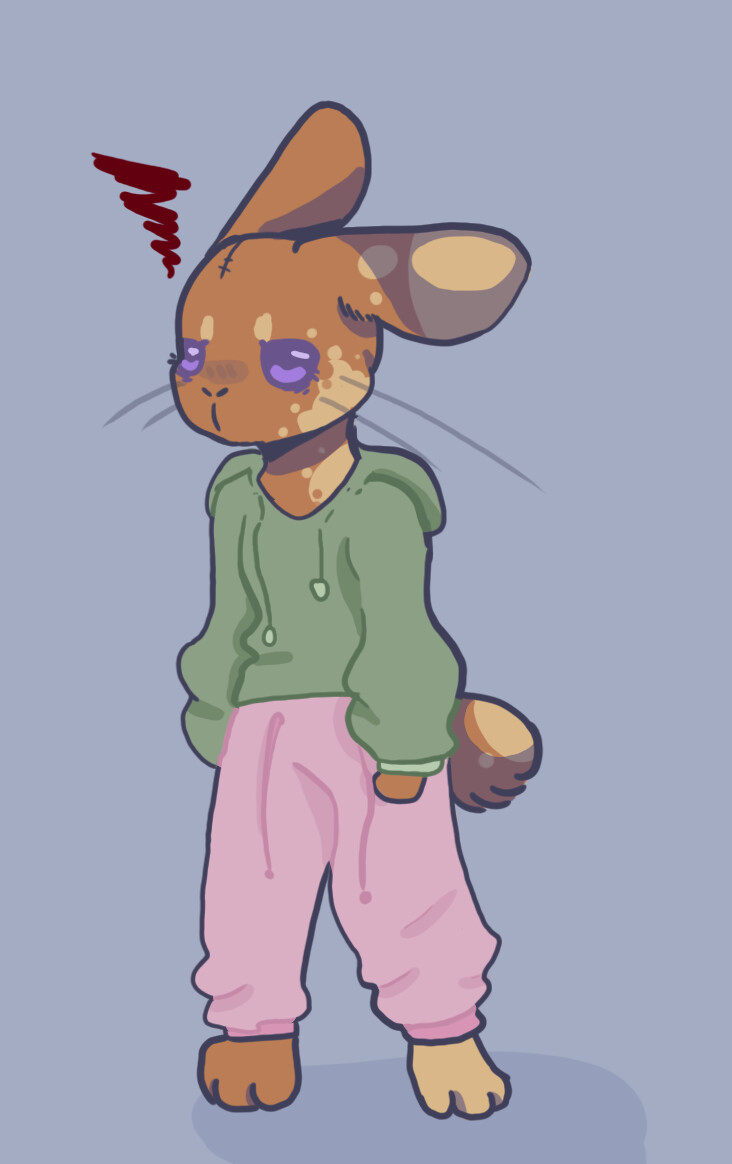 ArtStation - Grumpy bunny