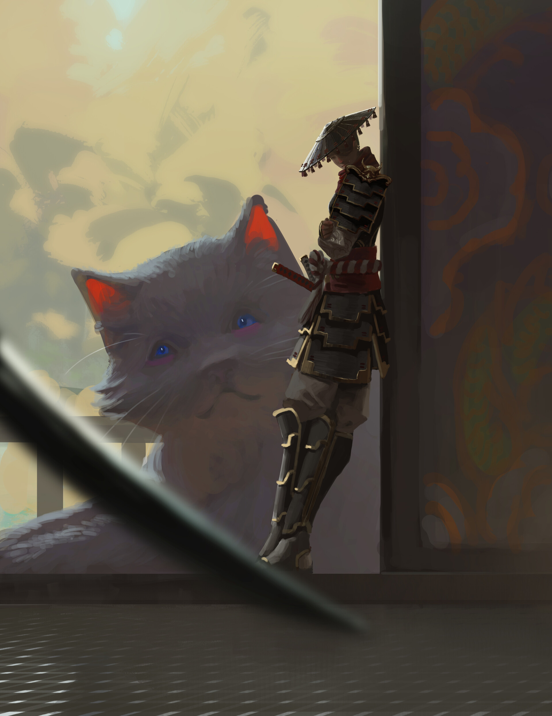ArtStation - Neko Samurai
