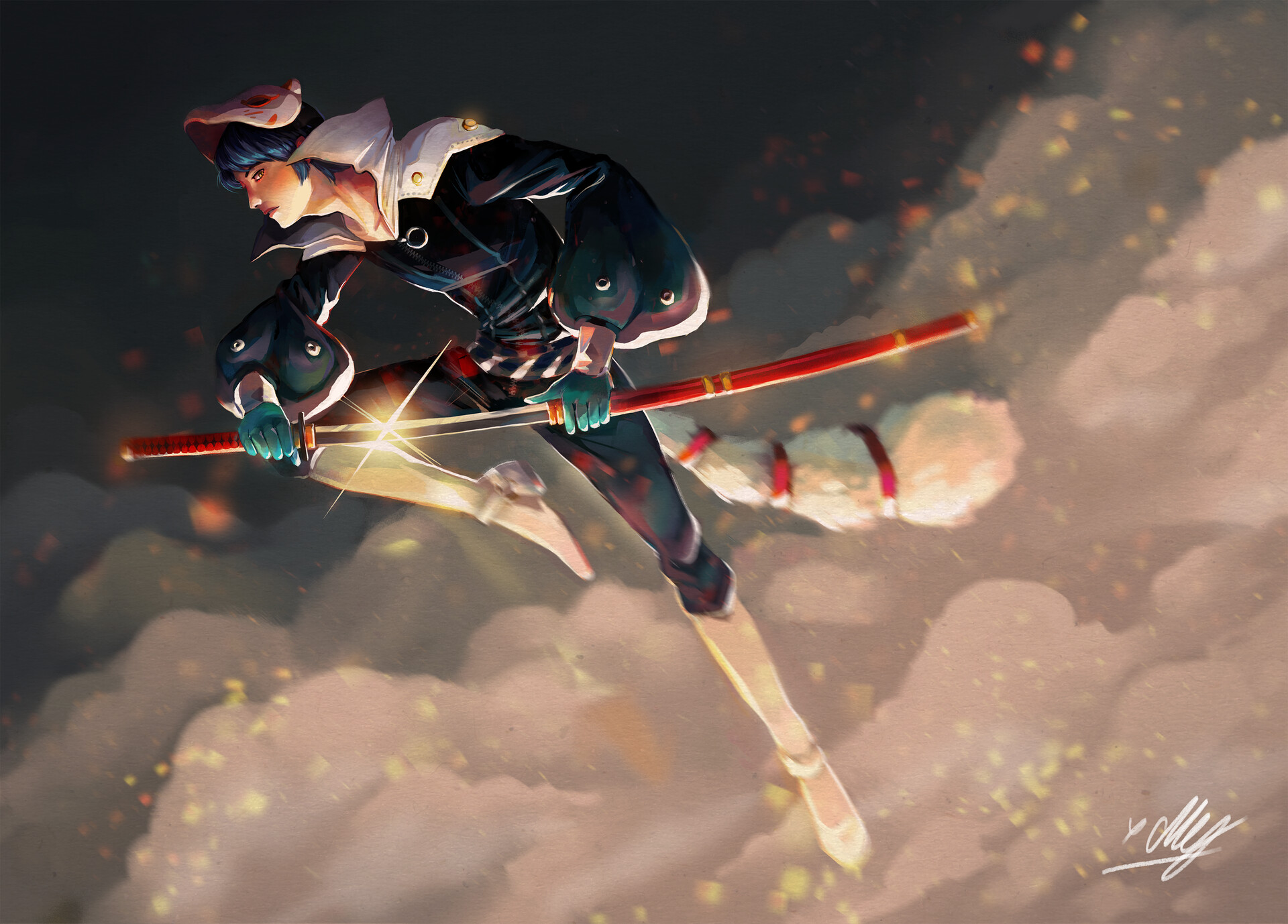ArtStation - Digital Painting - Yusuke Kitagawa (from Persona 5)