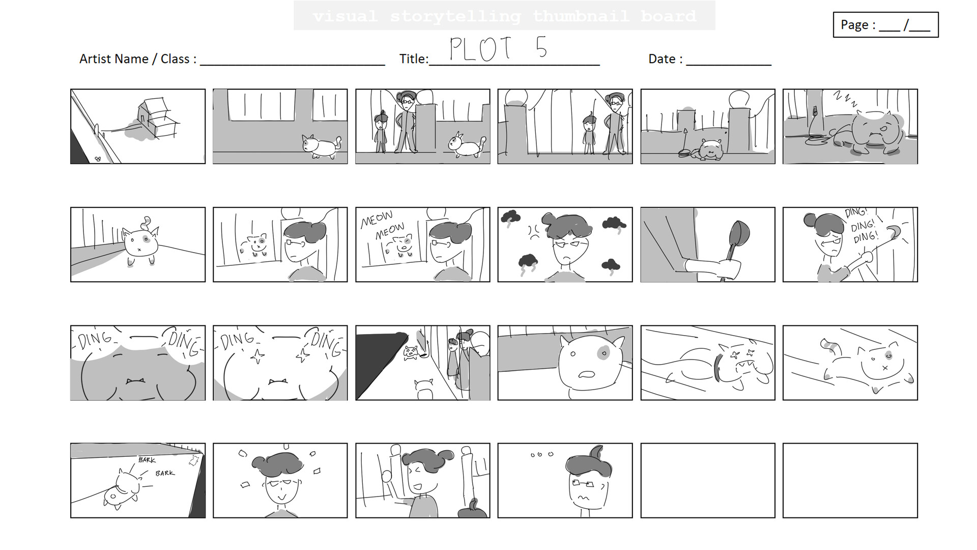 ArtStation - Storyboard: CA1