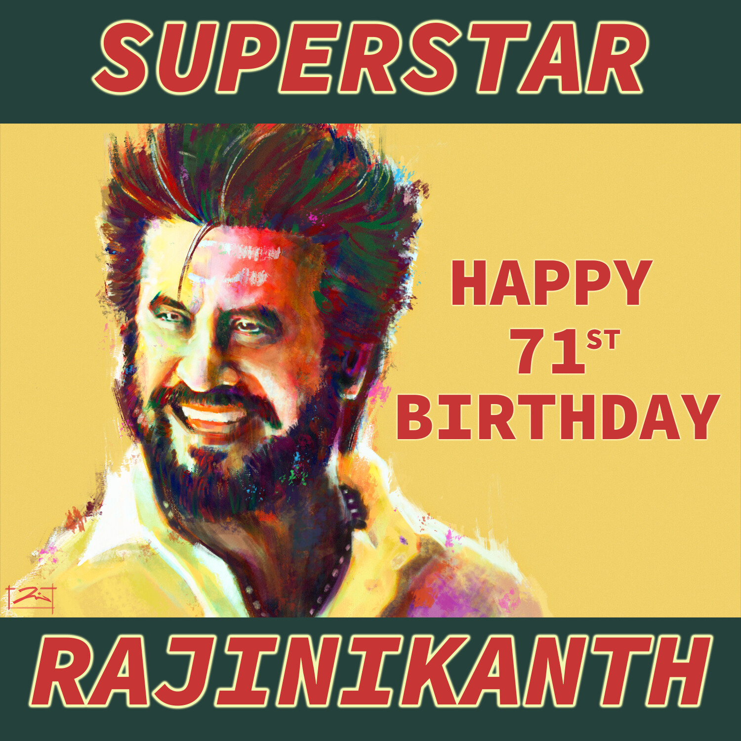 Rishen.Art - Super Star Rajinikanth!