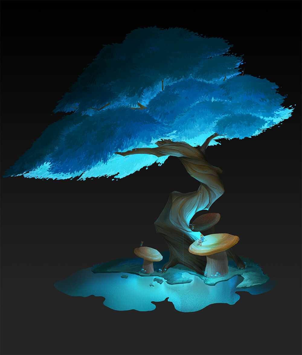 ArtStation - the tree