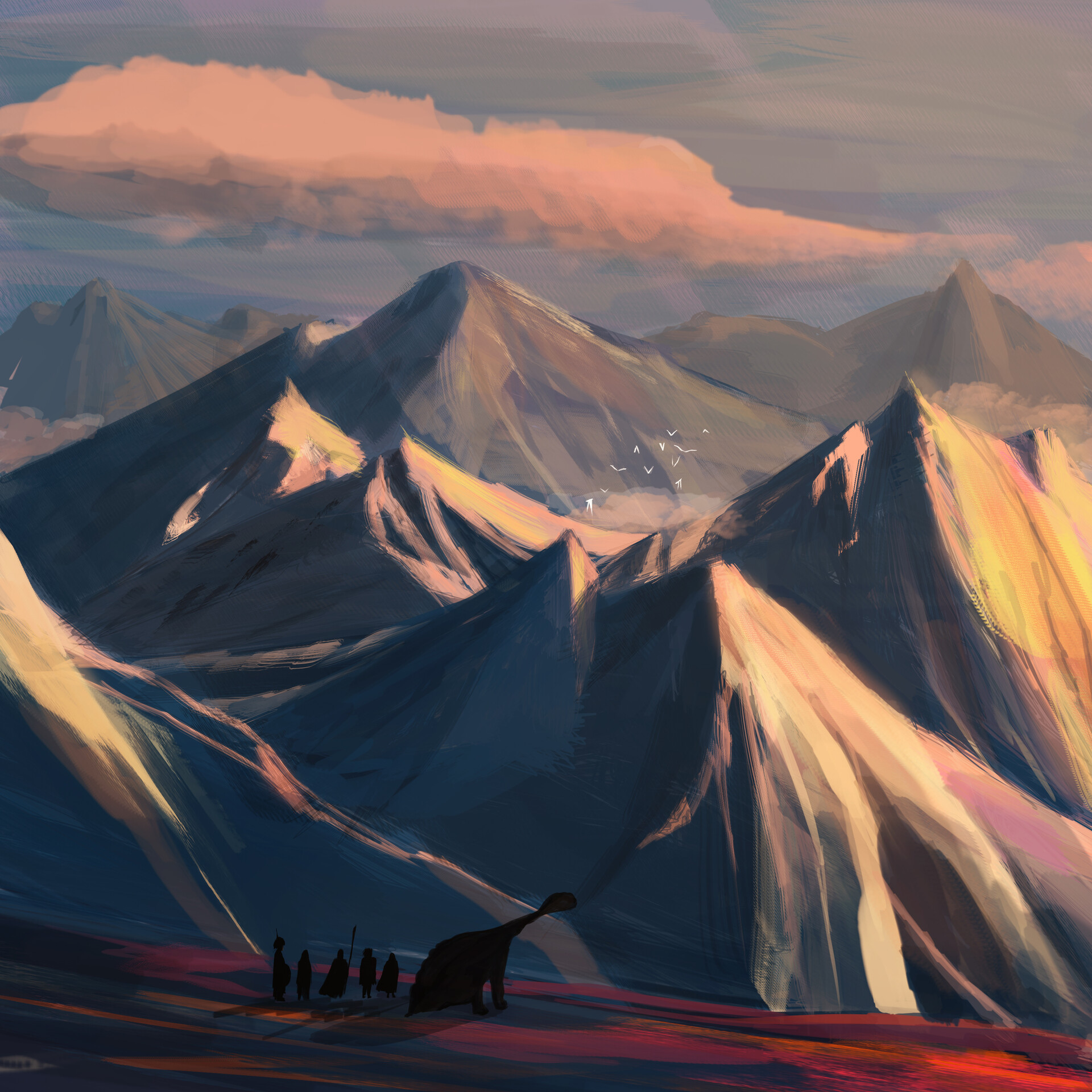 ArtStation - above the mountains
