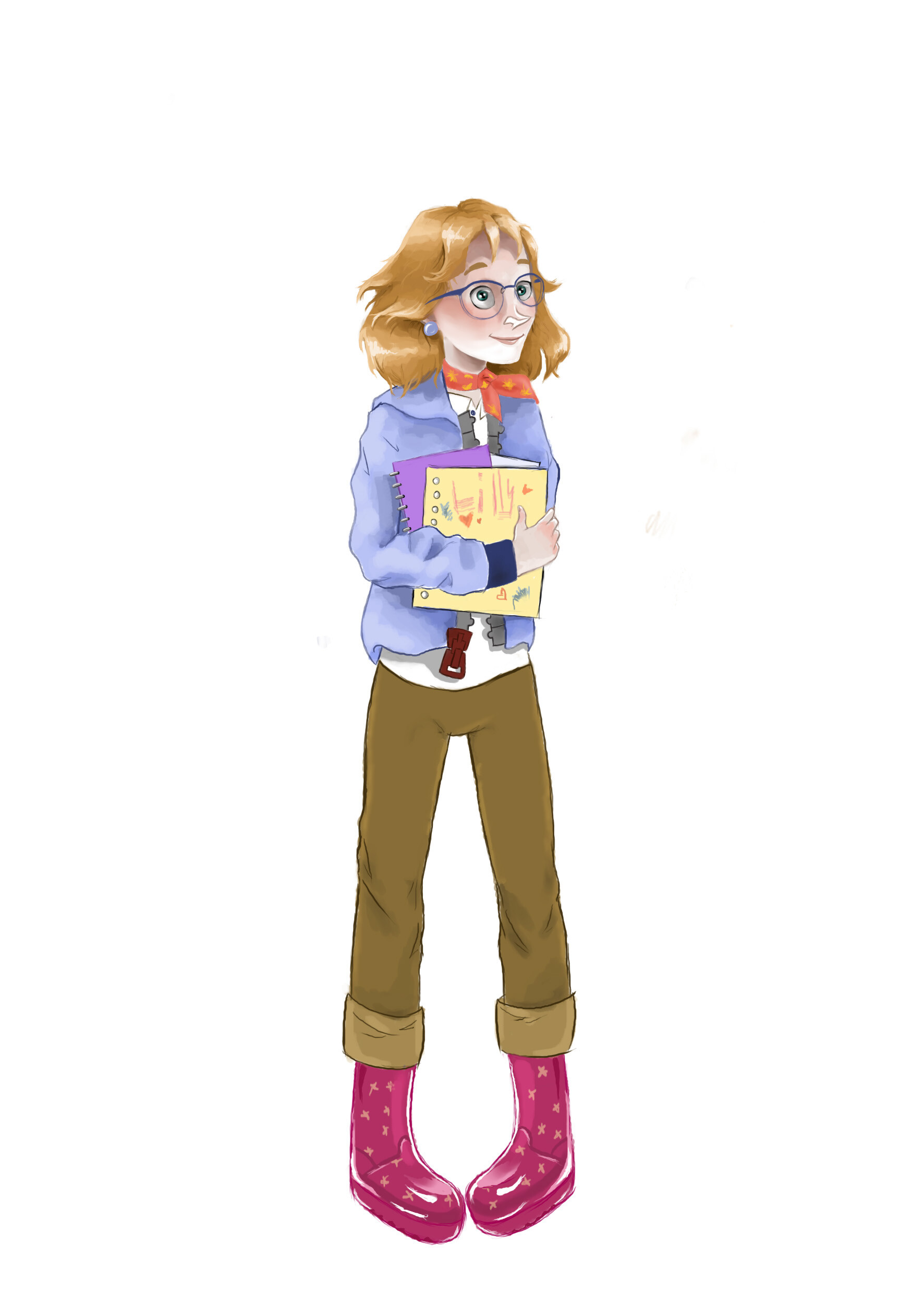 ArtStation - Girl in comic style